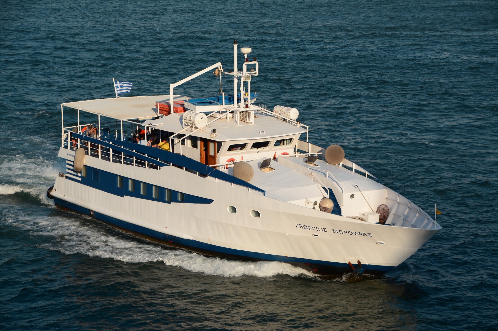 Το Ε/Γ Ρ/Γ Γεώργιος Μπρούφας ξεκινά την Ακτοπλοϊκή Ζεύξη Πειραιά - Αγ ...